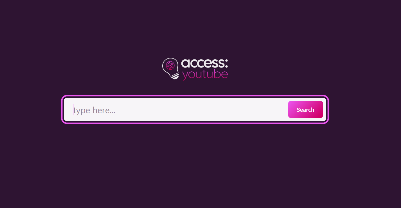 (re)introducing access: youtube | access: technology